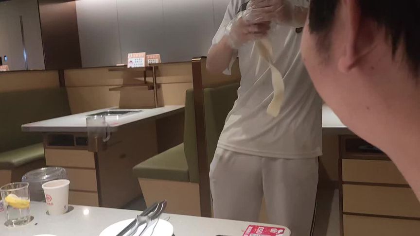 #甩面 #海底捞