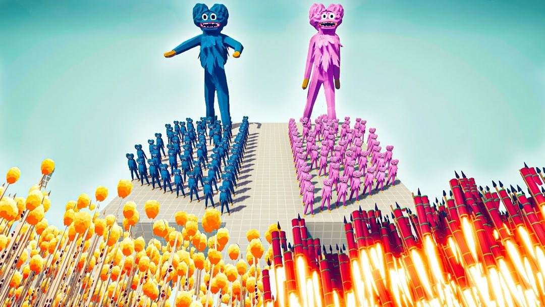 全面战争模拟器:50倍大块头vs 每一位上帝,有趣的战斗游戏!