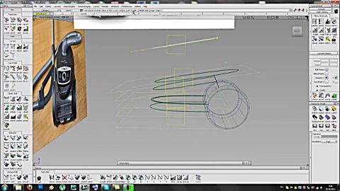 alias飞利浦吸尘器高级建模视频教程1