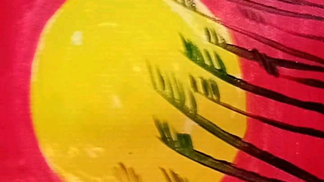 走近儿童水粉画(4)——正确揭下胶带纸