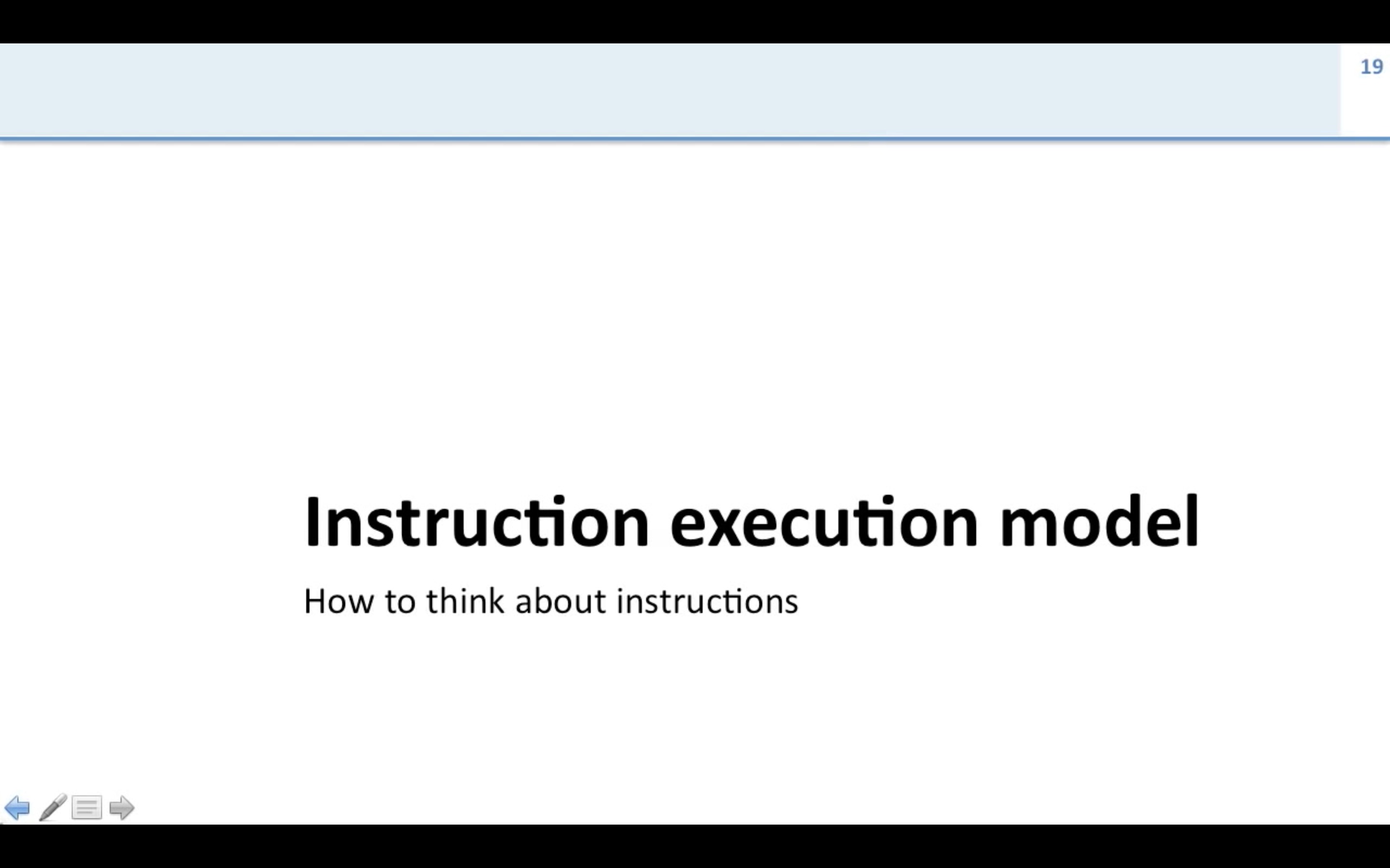 MIPS指令集架构入门教程 1.4 Instruction Execution Model