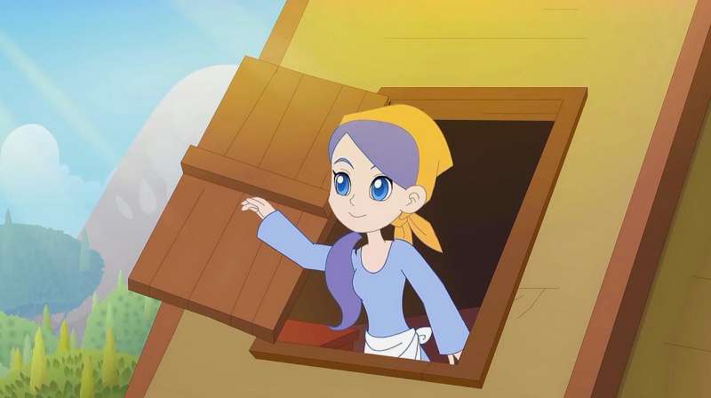 格林童话:小姑娘被欺负,住阁楼穿破衣服,看起来超可怜