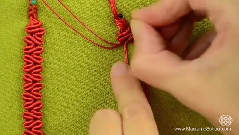 「编织手链」手链教程(1)