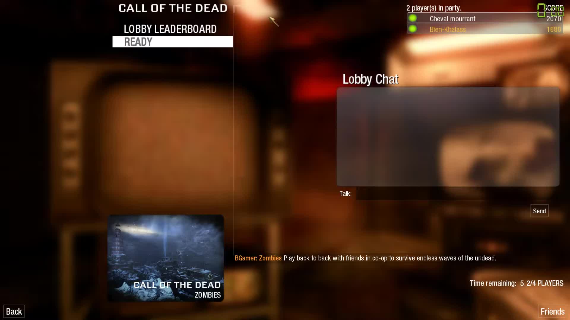 【前·世界纪录】使命召唤7僵尸模式 COTD2人极速50波(2时27分26秒)