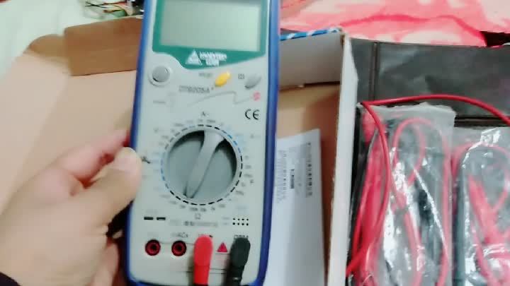 闲鱼上淘了个万用表,大家看看值不值