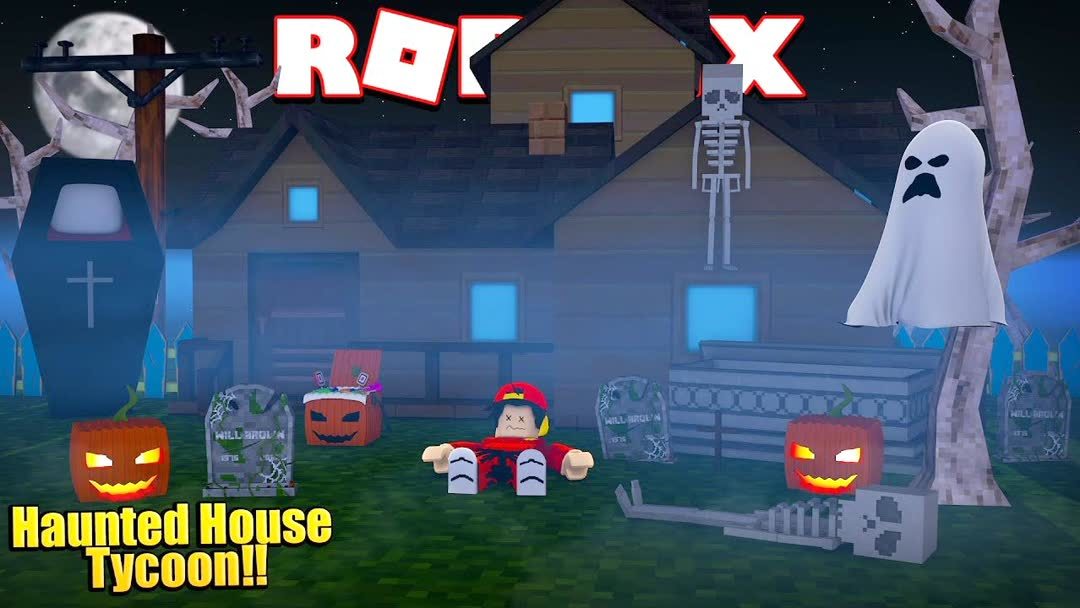 咯咯多解说Roblox餐厅大亨!万圣节幽灵餐厅!还有吸血鬼来吃饭?