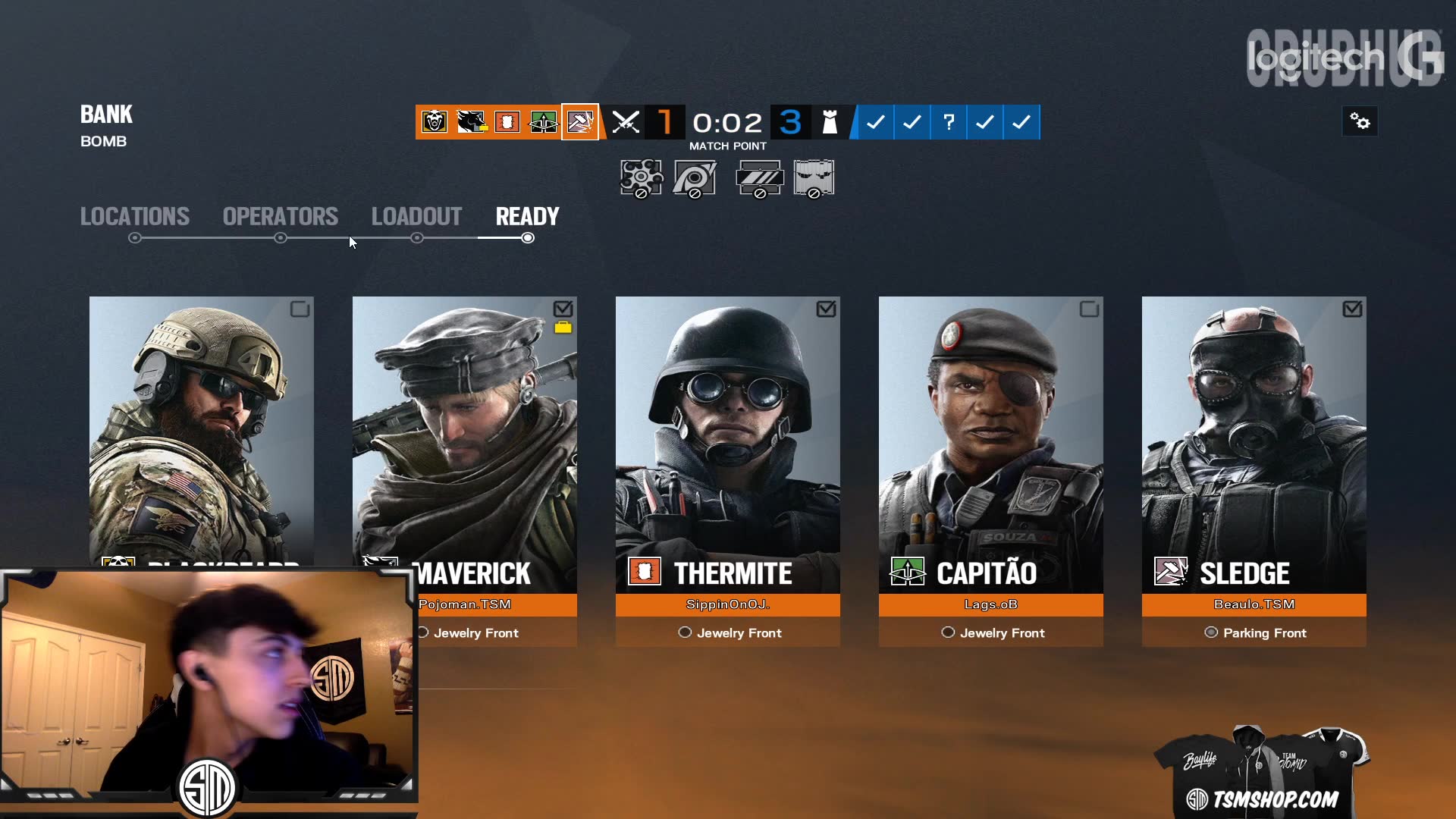 【Beaulo】-彩虹六号2020.6.13直播录像