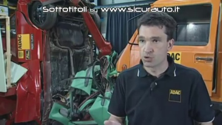 货车高速追尾轿车-碰撞试验