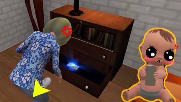 宝宝模拟器:做坏事被妈妈抓到了,我要倒霉了