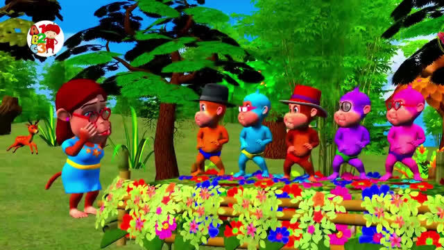 森林里开音乐会,小猴子太开心了不听话,结果全都摔伤了!