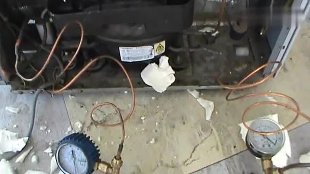 冰箱维修之内漏维修视频教程