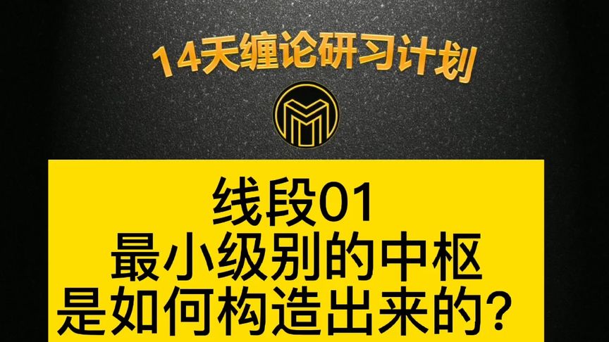 第19集|最小级别的中枢是如何构造出来的?