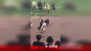 刘翔用腿跨栏,你是用身体跨栏,你比刘翔厉害