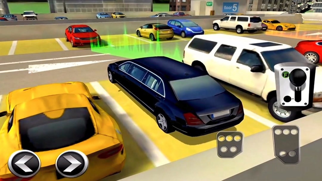 【永哥玩游戏】豪车城市驾驶停靠模拟器 汽车城市停靠操作