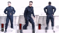 君晓天云黑色作战训练服套装男保安制服保安服物业长袖作战训练服...