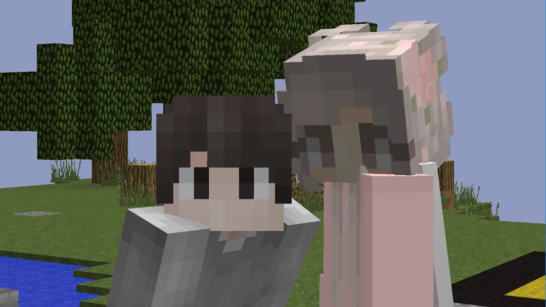 【小神】我的世界记忆建筑19〓和外国妹纸的对话〓