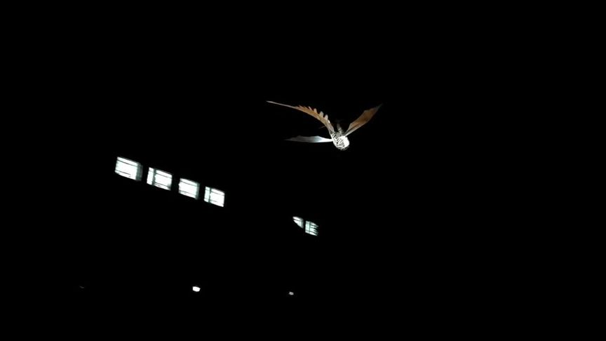 经过调试,飞行性能基本完美了。