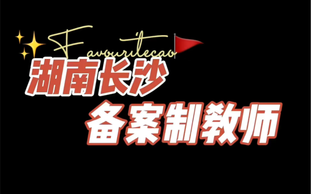 湖南长沙的“备案制”教师
