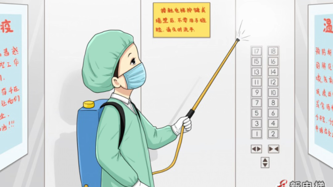 疫情防控期间,如何安全乘坐电梯?