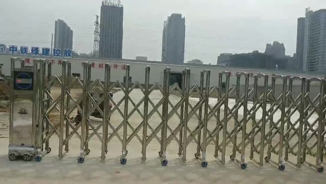 电动伸缩门 精钢卫士运行视频