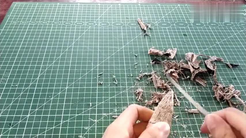 用纸板手工制作一架庞巴迪7500飞机模型,这创意必须点赞