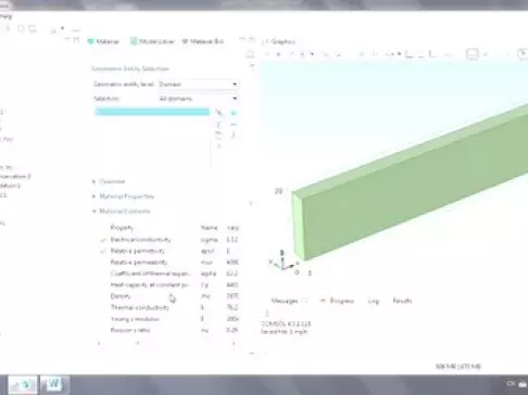 Comsol 4.3a ACDC 模块教学二 范例一加入向导体直流电