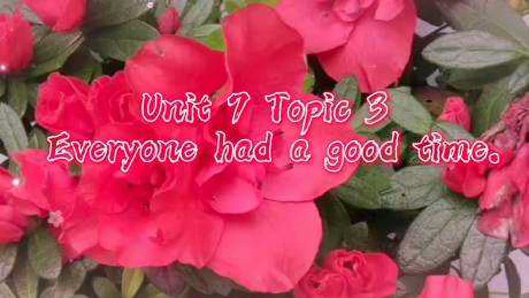 仁爱版七年级下册Unit7Topic3单词跟读