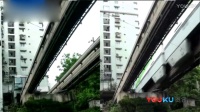 简直太牛了!实拍重庆轻轨穿楼而过 震惊外国网友