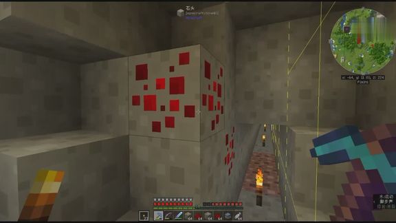 我的世界生存模式 翔哥的世界 35 新开采的矿洞和老矿洞打通