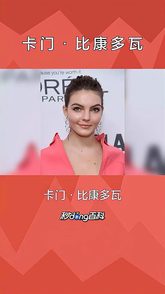 一分钟了解演员卡门·比康多瓦