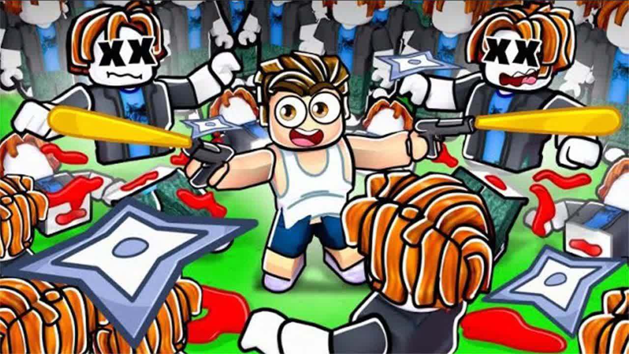 Roblox方块生存模拟器:疯狂轰炸大作战!方块迷你世界!小格解说