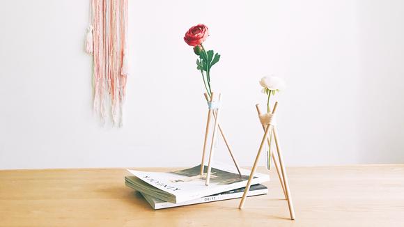 手残女孩不认输!来DIY炒鸡简单易学的文艺花器吧!