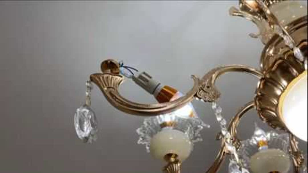 吊灯维修只需要三步就能修好