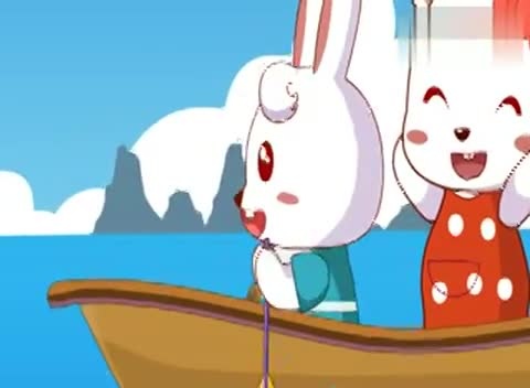 儿歌 让我们荡起双桨 视频