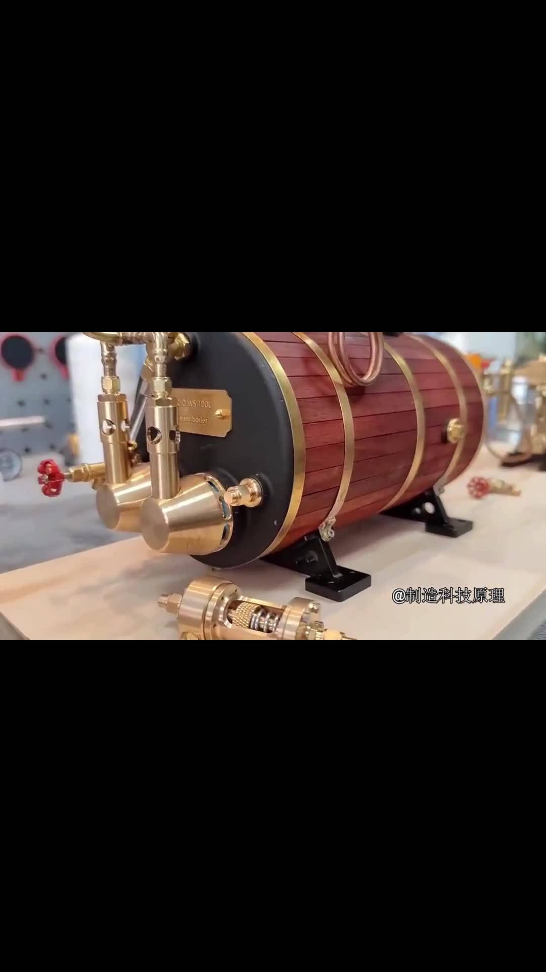 模型船的蒸汽机