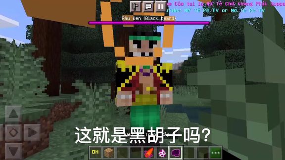 我的世界:手机版海贼王mod,晓帆找黑胡子挑战