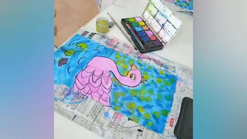 #爱画画的孩子 #一起学画画 #抖音小助手