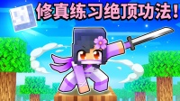 我的世界罗修解说 第二季 第178集 修真前辈大墓!获得高级丹炉 学会金...