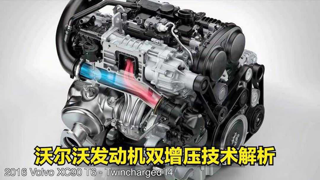 沃尔沃发动机双增压技术-机械增压+涡轮增压