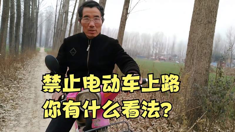 禁止电动车上路,你有什么看法?如果不让上路人们出行怎么解决?