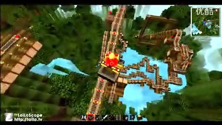 【自制】MC超酷过山车