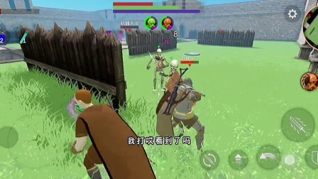 战士训练师:新解锁亡灵法师,可以召唤骷髅勇士帮我战斗