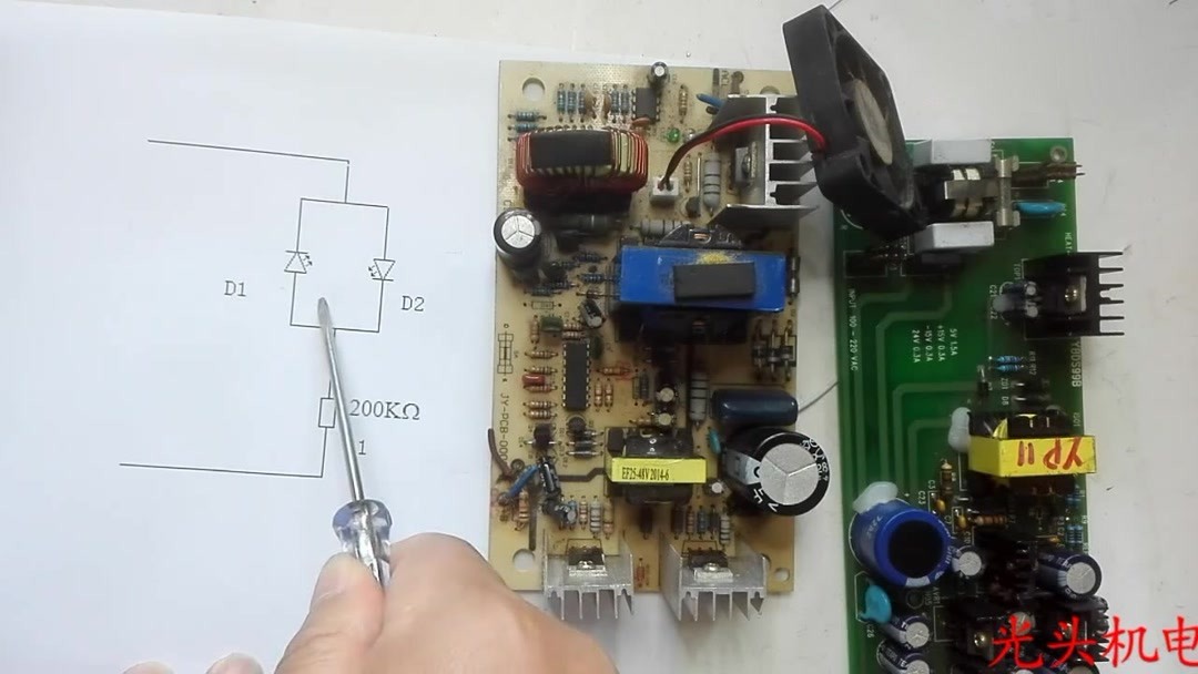 用LED灯珠和电阻,自制检测小工具,维修家电及开关电源能帮到你