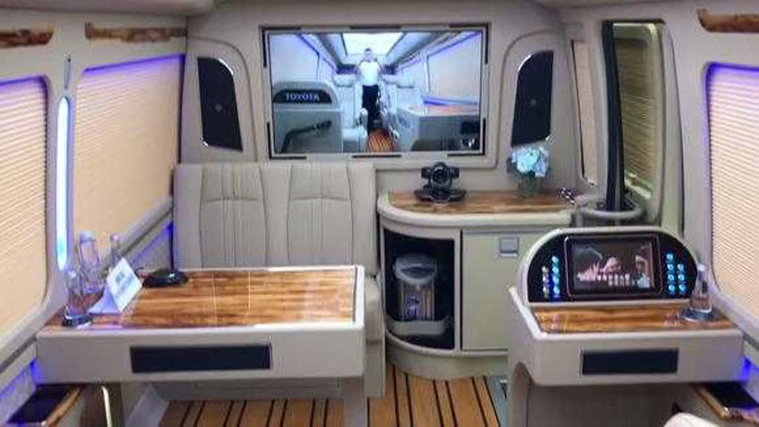 可以远程视频会议的高端商务车你受得了吗