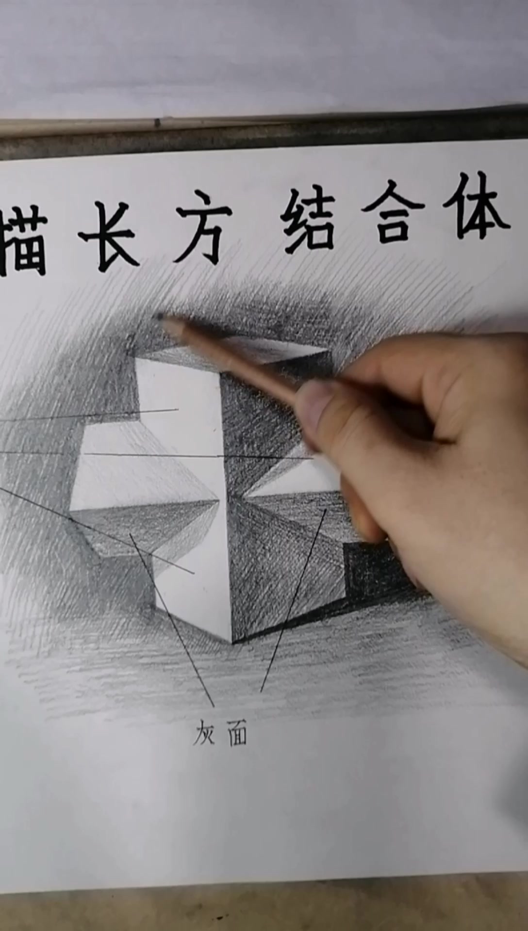 美术基础,绘画素描几何体