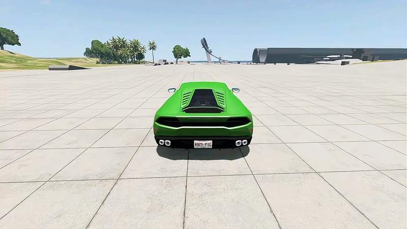 车祸模拟器:豪车出事故