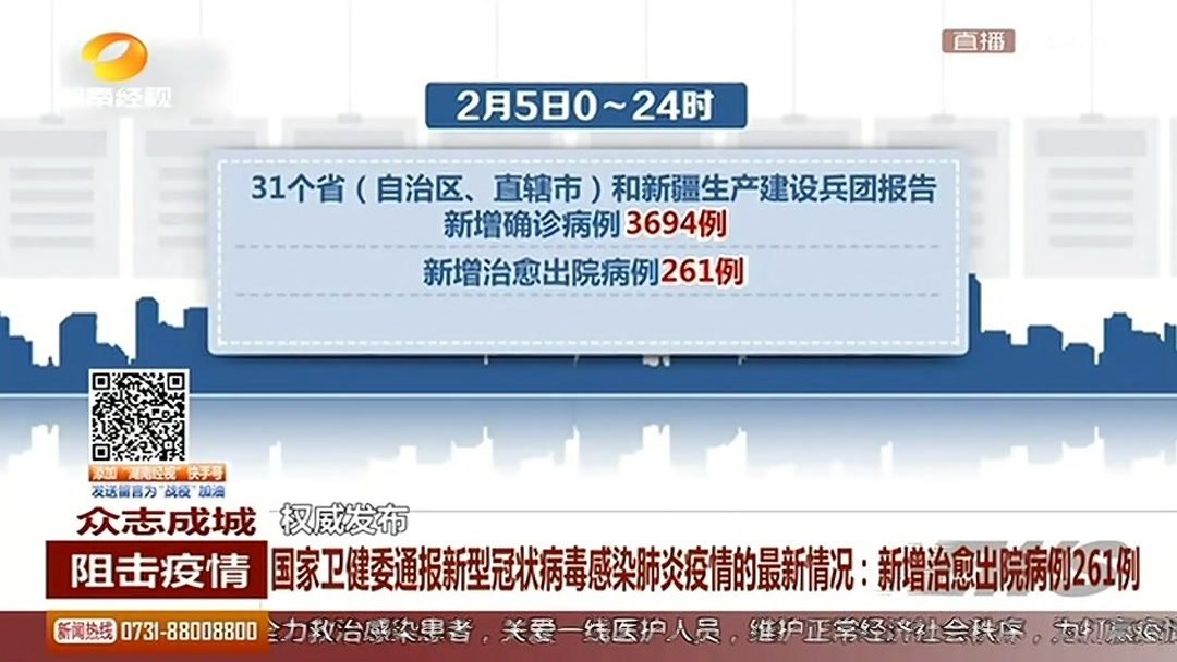   国家卫健委通报新型冠状病毒感染肺炎疫情的最新情况