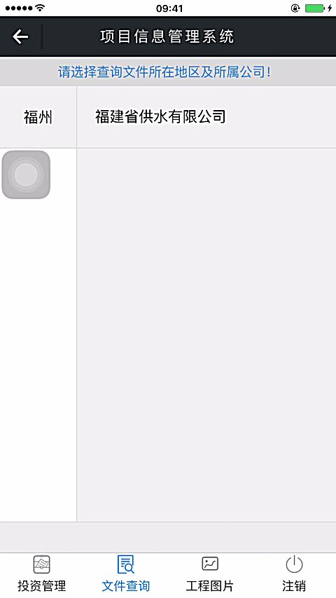 项目信息管理系统