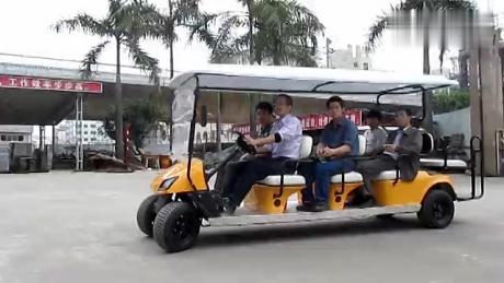 电动观光车是这样开的,您学会了吗