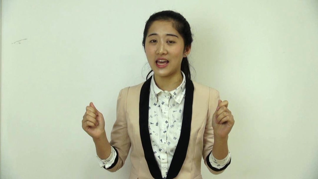 播音主持艺考模拟主持模拟考试视频9